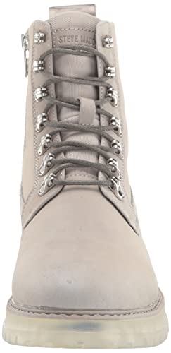 Steve Madden Men's Motorad Hiking Boot, Grey, 7