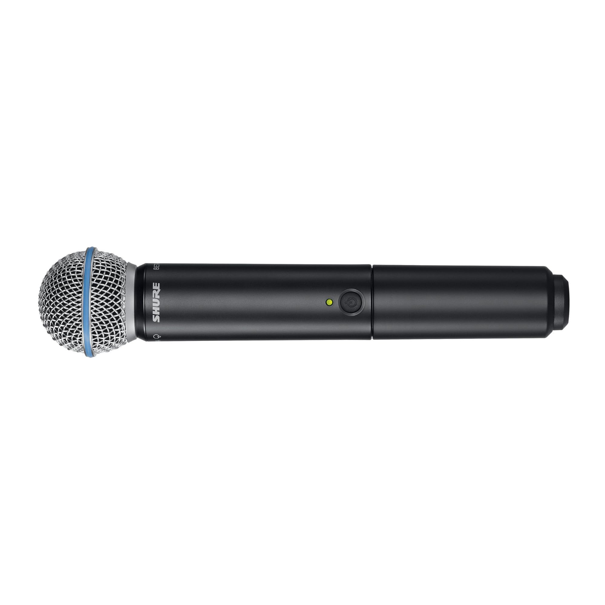Shure BLX24/B58 UHF Wireless Microphone System - Perfect for Church, Karaoke, Vocals - 14-Hour Battery Life, 300 ft Range | Includes BETA 58A Handheld Vocal Mic, Single Channel Receiver | J11 Band
