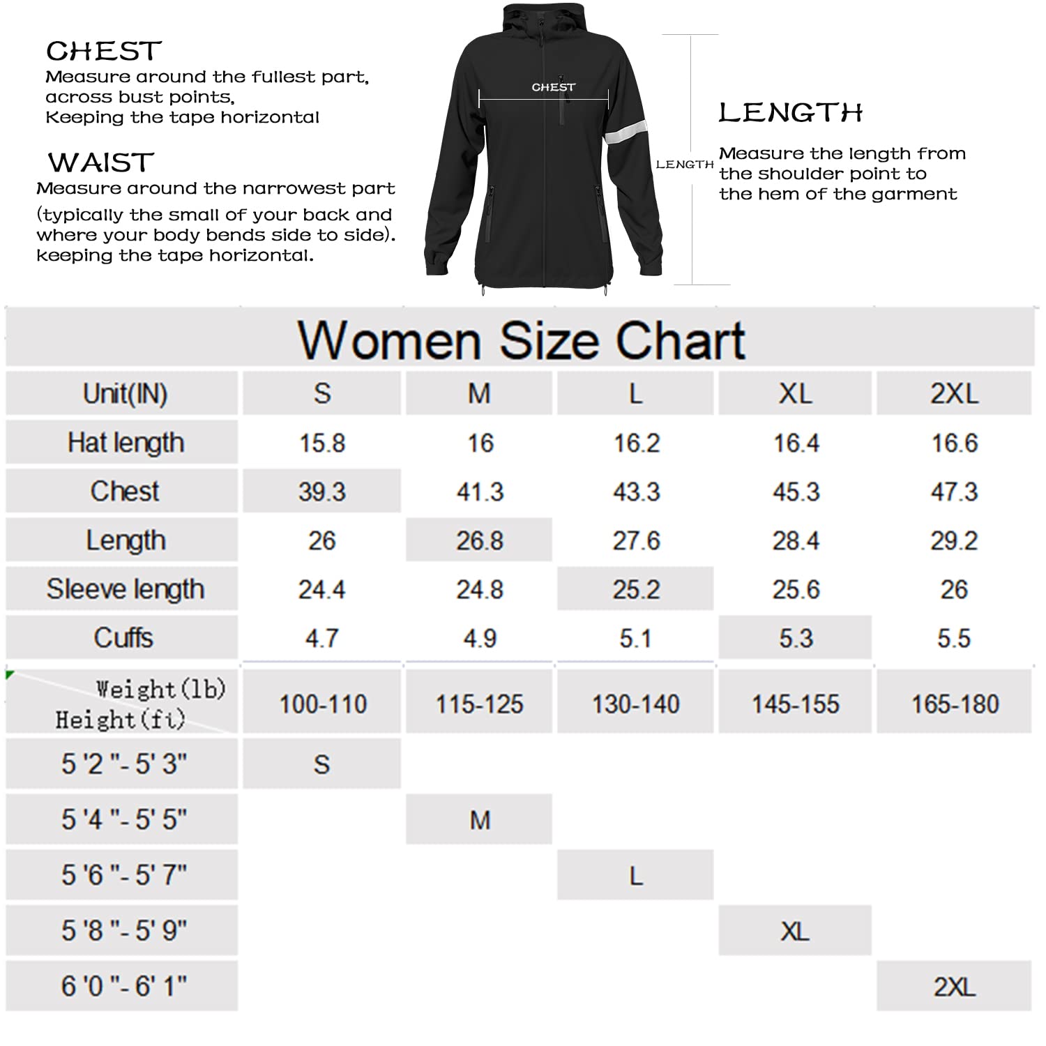 Wulibike Cycling Jackets for Womens Running Jacket Winter Thermal Reflective Hoodie Windproof Coat With 6 Pockets