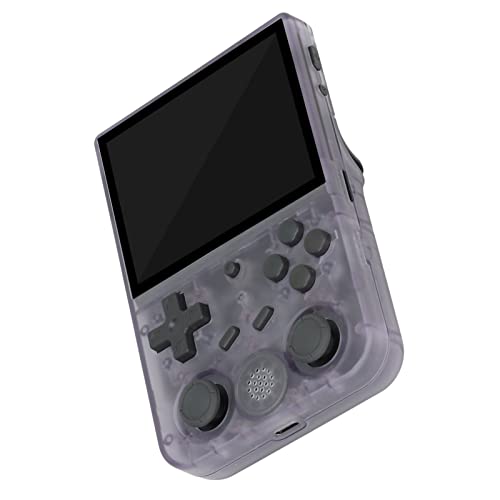 Shanrya Game Player, 4.2 BT Multi Touch Electronic Game Player 3.5 Inch Screen with Tempered Film for Home (RG353V)