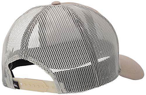 Quiksilver Men's Easy Does IT SNAP Back Trucker HAT, Plage, One Size