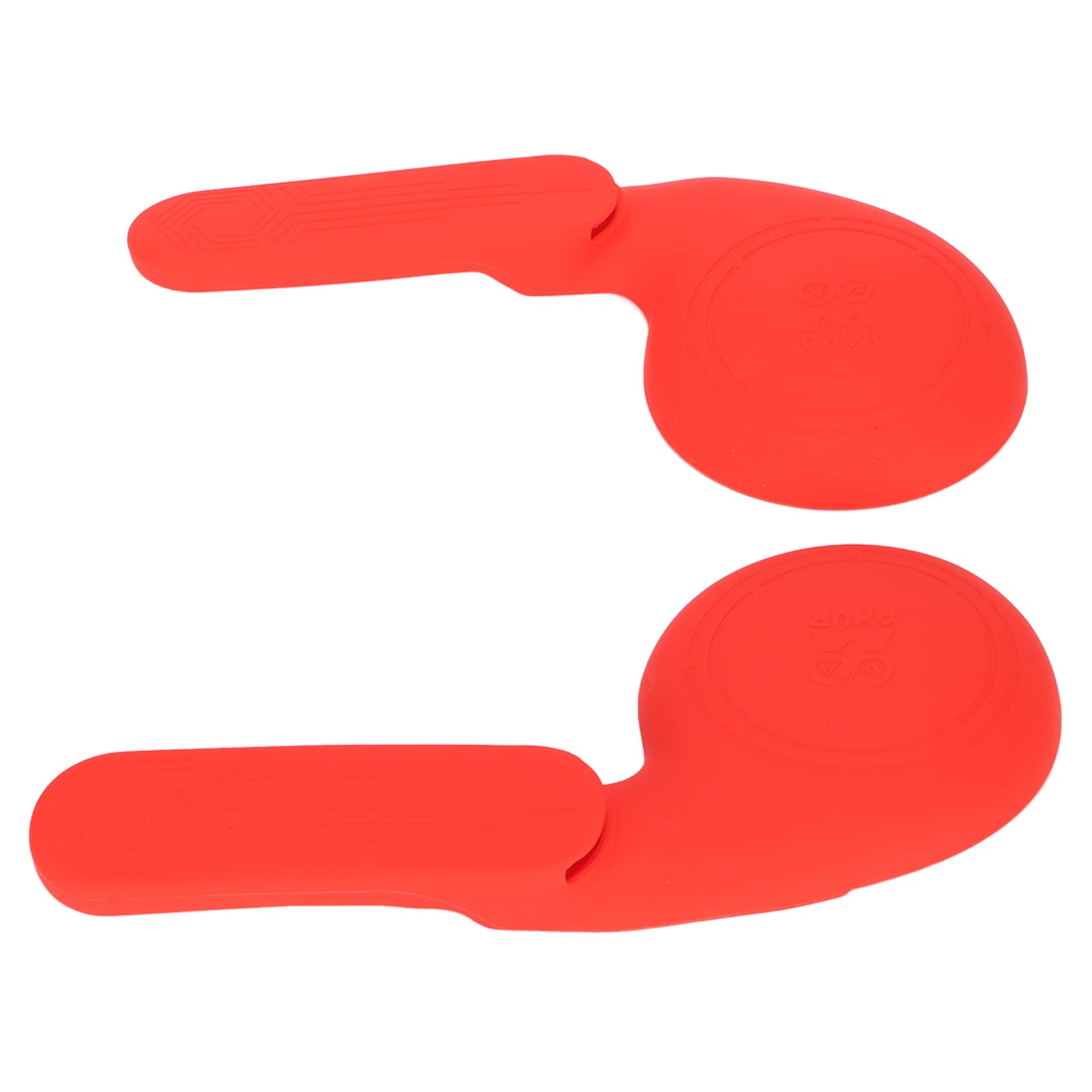 Silicone Earmuffs Replacement VR Silicone Earmuffs Enhance Earphone Sound Earphone Extension Cover for Oculus Quest 2(red)