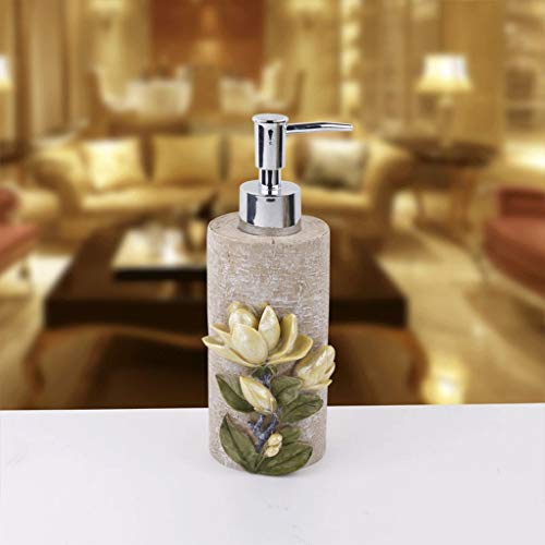 Soap Dispenser Elegant European Ceramic Hand Bottle Shampoo Shower Gel Hand Soap Dispenser Soap Dispenser for Bathroom Kitchen
