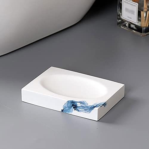 Soap Dispenser Ceramic White Bathroom Accessories Set Complete - 6 Pcs Bath Sets with Soap Dispenser Toothbrush Holder Tumbler Soap Dish and Tray,for Hotel Restroom Soap Dispenser for Bathroom Kitche