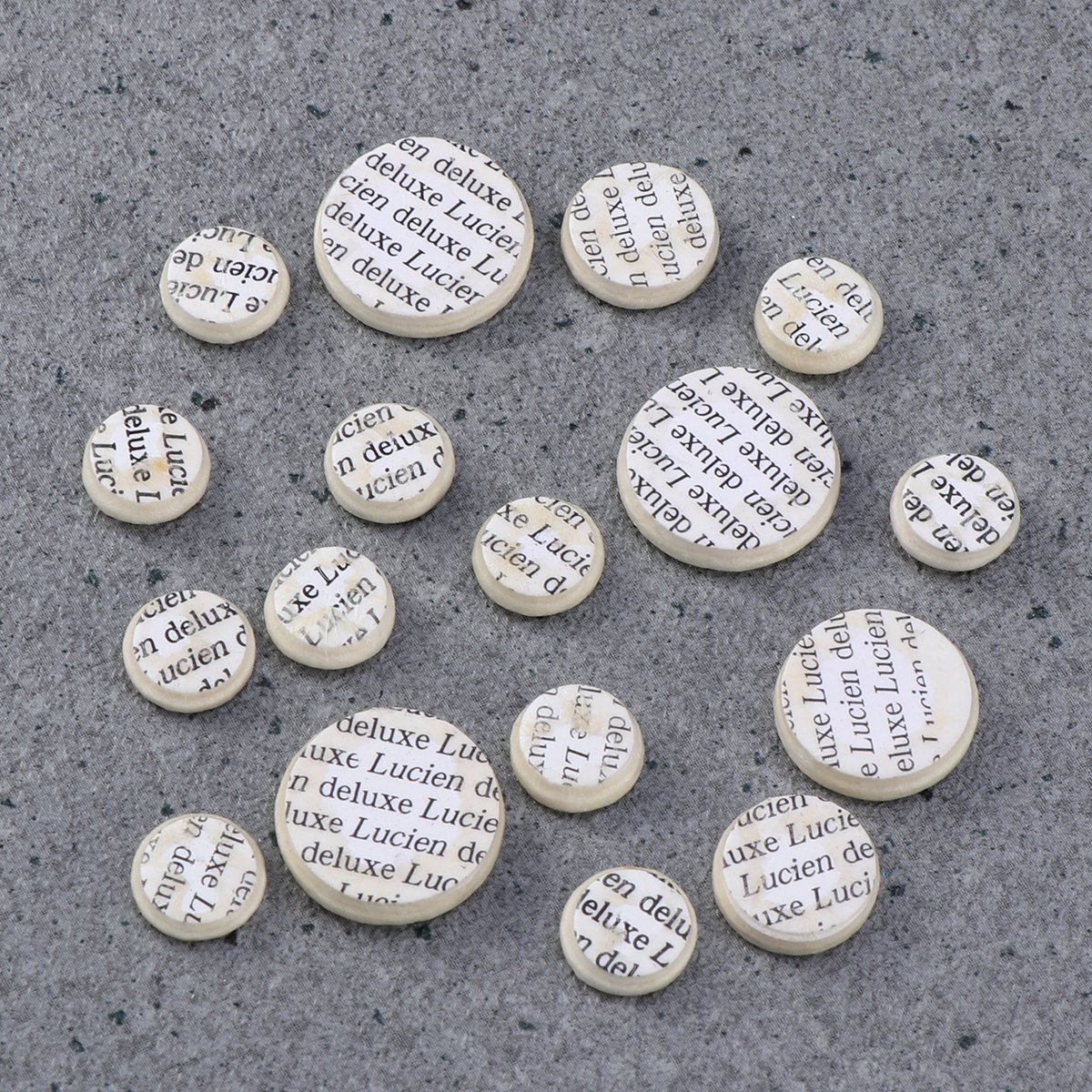 ROSENICE 17pcs Clarinet Pads Bb Clarinet Woodwind Instrument Pads