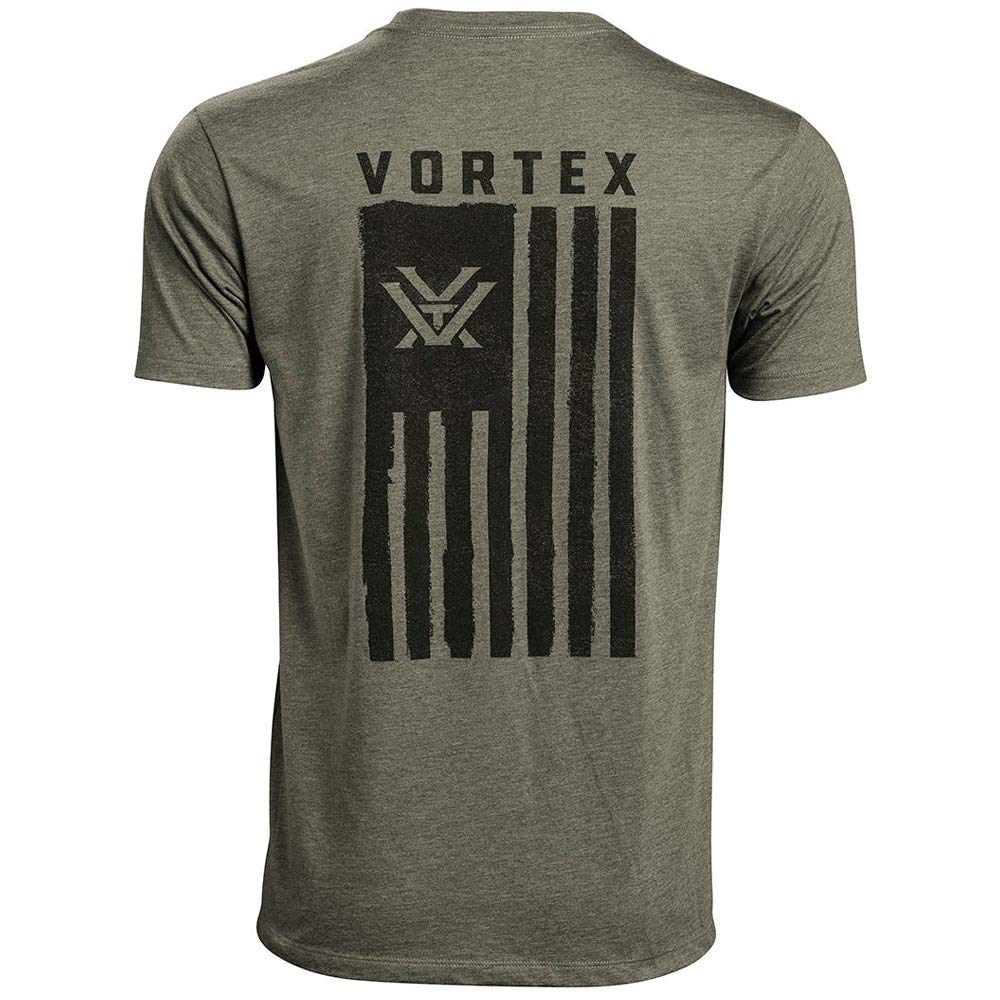 Vortex Optics Salute Short Sleeve Shirt - Military Heather - Large