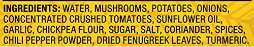 Tasty Bite Mushroom Masala, Natural, 6 Count, 60 Oz
