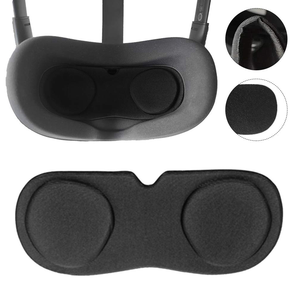 VR Protect Lens Cover for Oculus Quest 2, Lightweight Protective Cap Washable Sleeve VR Headset Accessories