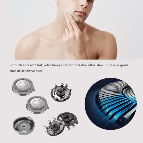 SH30/52 Replacement Blades for Philips Replacement Shaving Heads for Series 3000, 2000, 1000 and S738(NEW)(One pack)