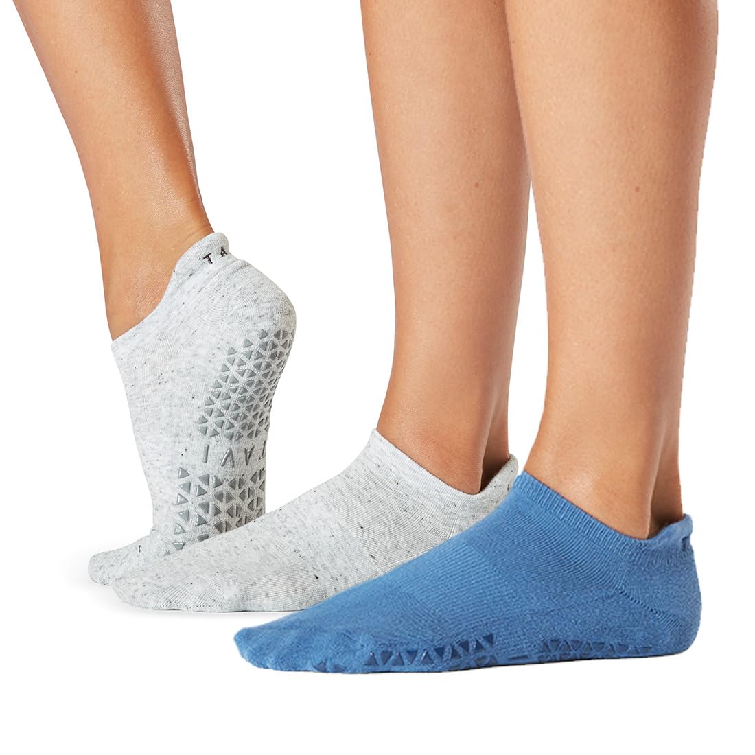 TAVI Women’s Savvy Grip Socks, Multi-Pack - Pilates Socks with Grips for Women, Slipper Socks for Pilates, Yoga, and Ballet