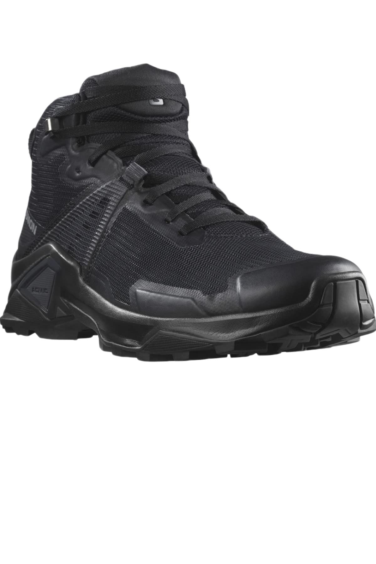 Salomon Men's X Raise 2 Mid GTX Climbing Shoe, Black/Black/Ebony, 8.5