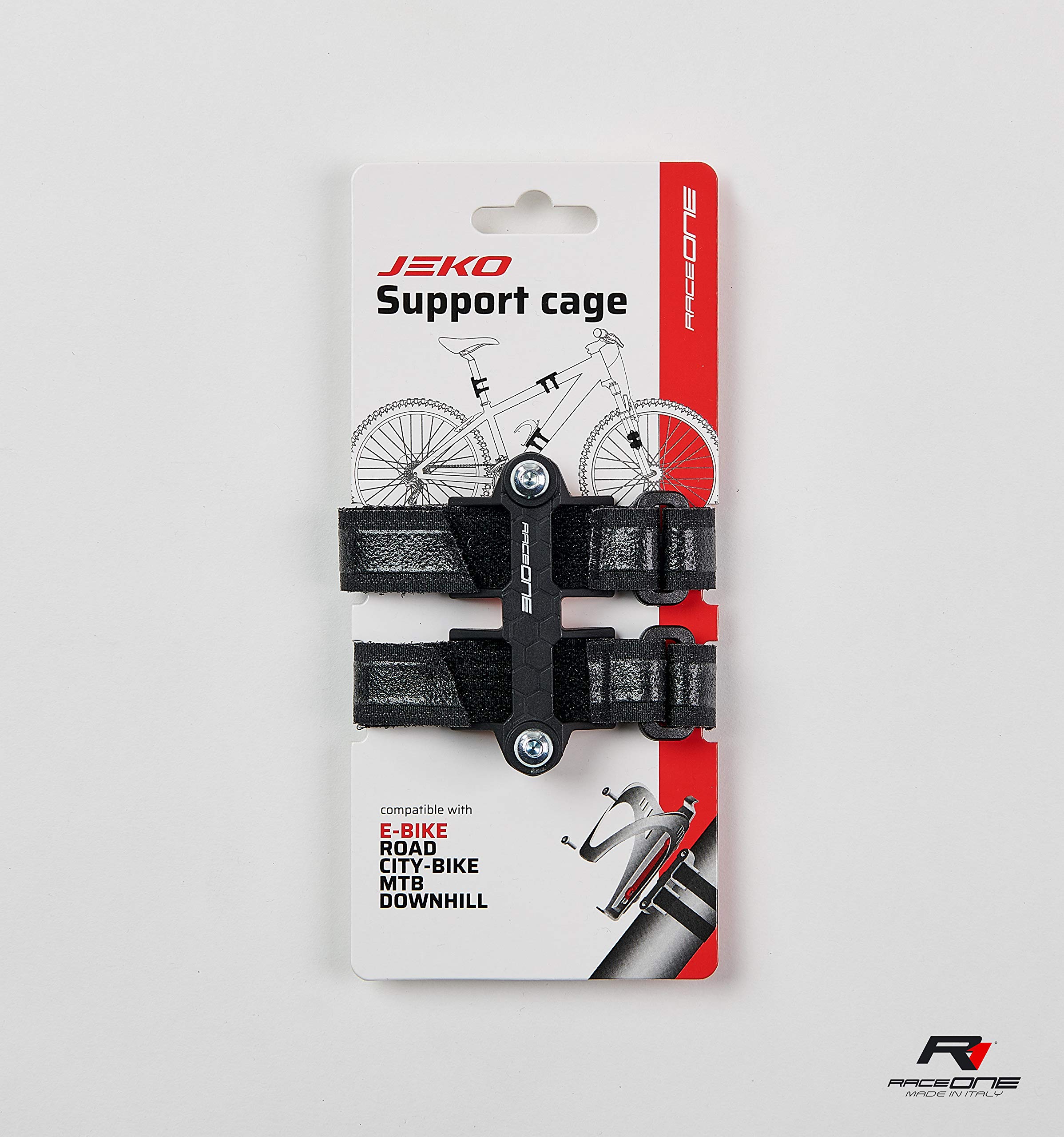 RaceOne Unisex_Adult Bicycle Accessories and adapters, Black, XL