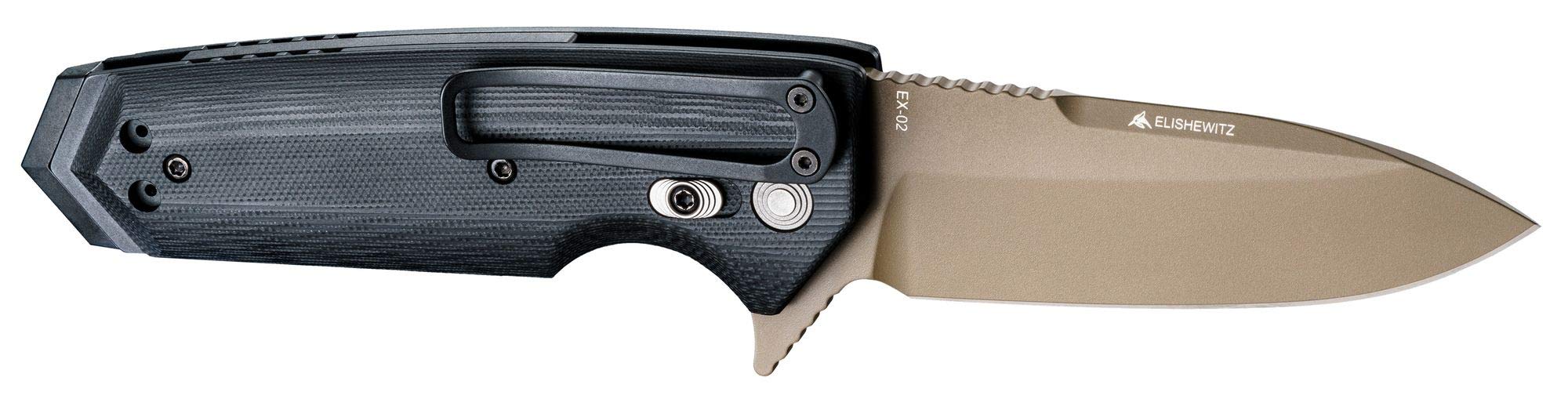 Sig Hunting Knife Fold Blade Ex-02 Linerlock Black, Multi, One Size (36219)