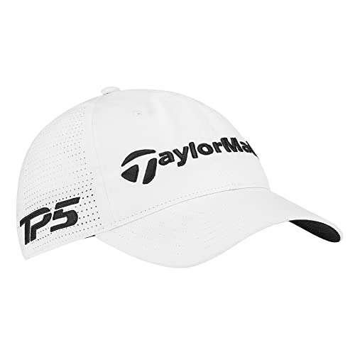TaylorMade Men's Tour Cap, White, One Size