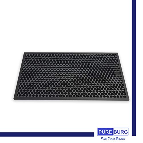 PUREBURG Replacement True HEPA Filter Set Compatible with Sharp KC-860U PlasmaCluster Air Purifier, Replaces Part FZ-C150HFU FZ-C150DFU FZ-C100MFU