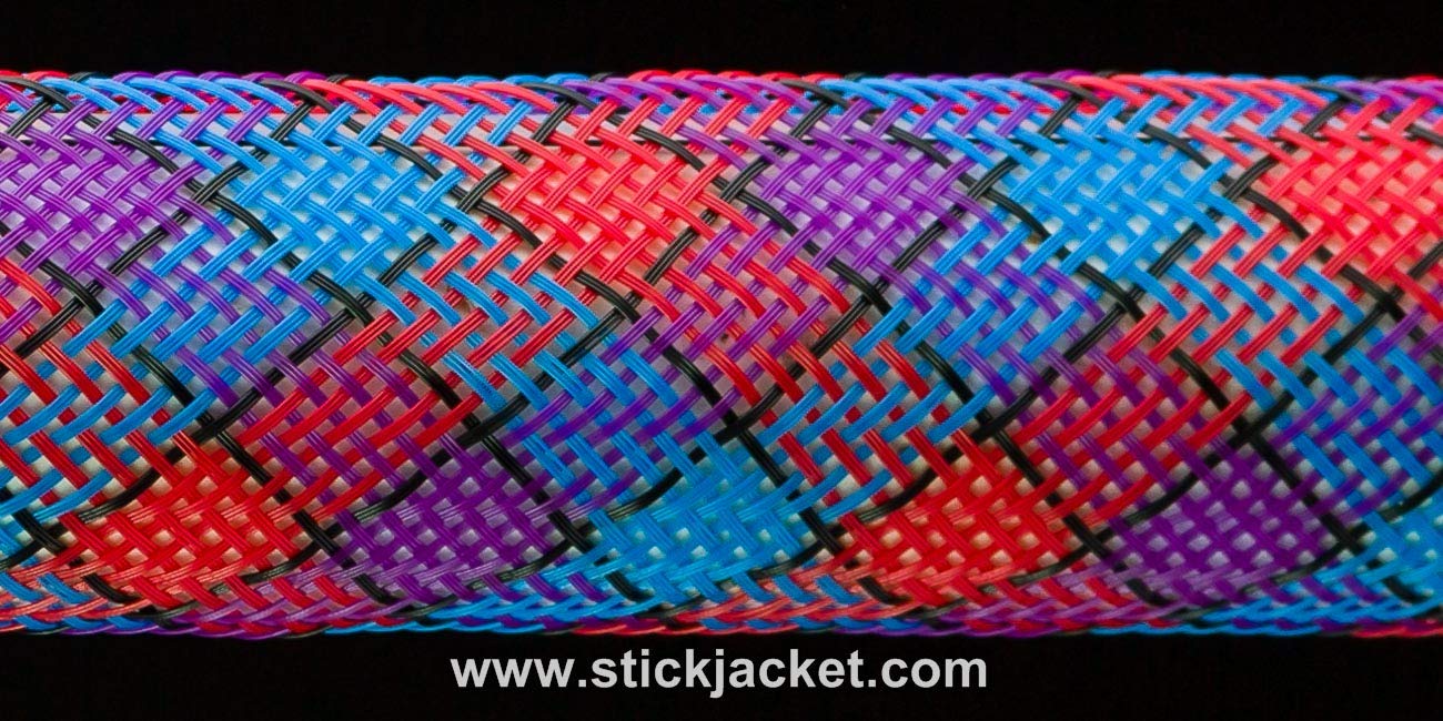 RITE-HITE Orin Briant Stick Jacket Fishing Rod Covers - Ltd Casting Stick Jacket, Comes in a Variety of Colors; Keeps Your Rod Safe and Tangle Free (Contusion)