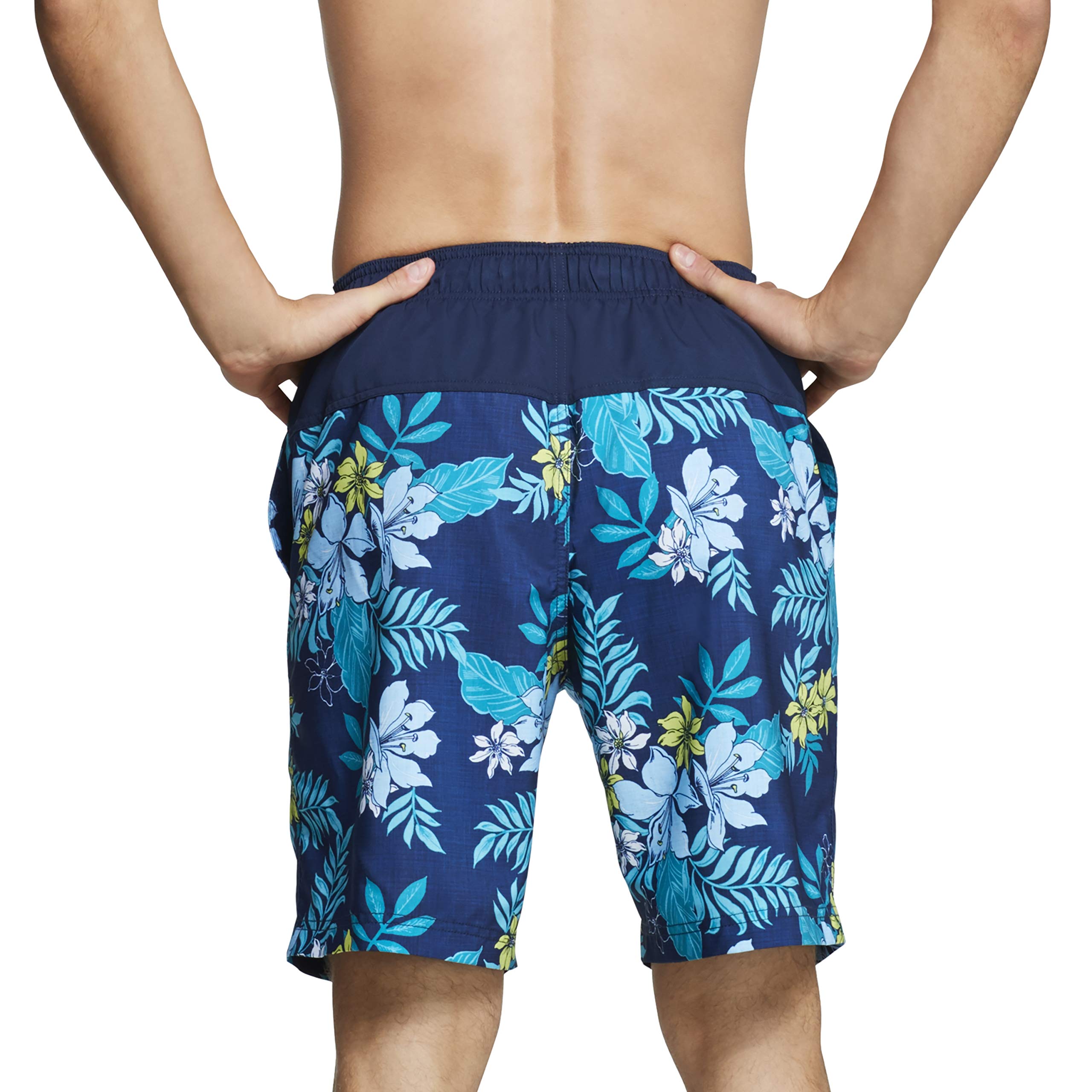 Speedo Men's Swim Trunk Knee Length Boardshort Bondi Printed