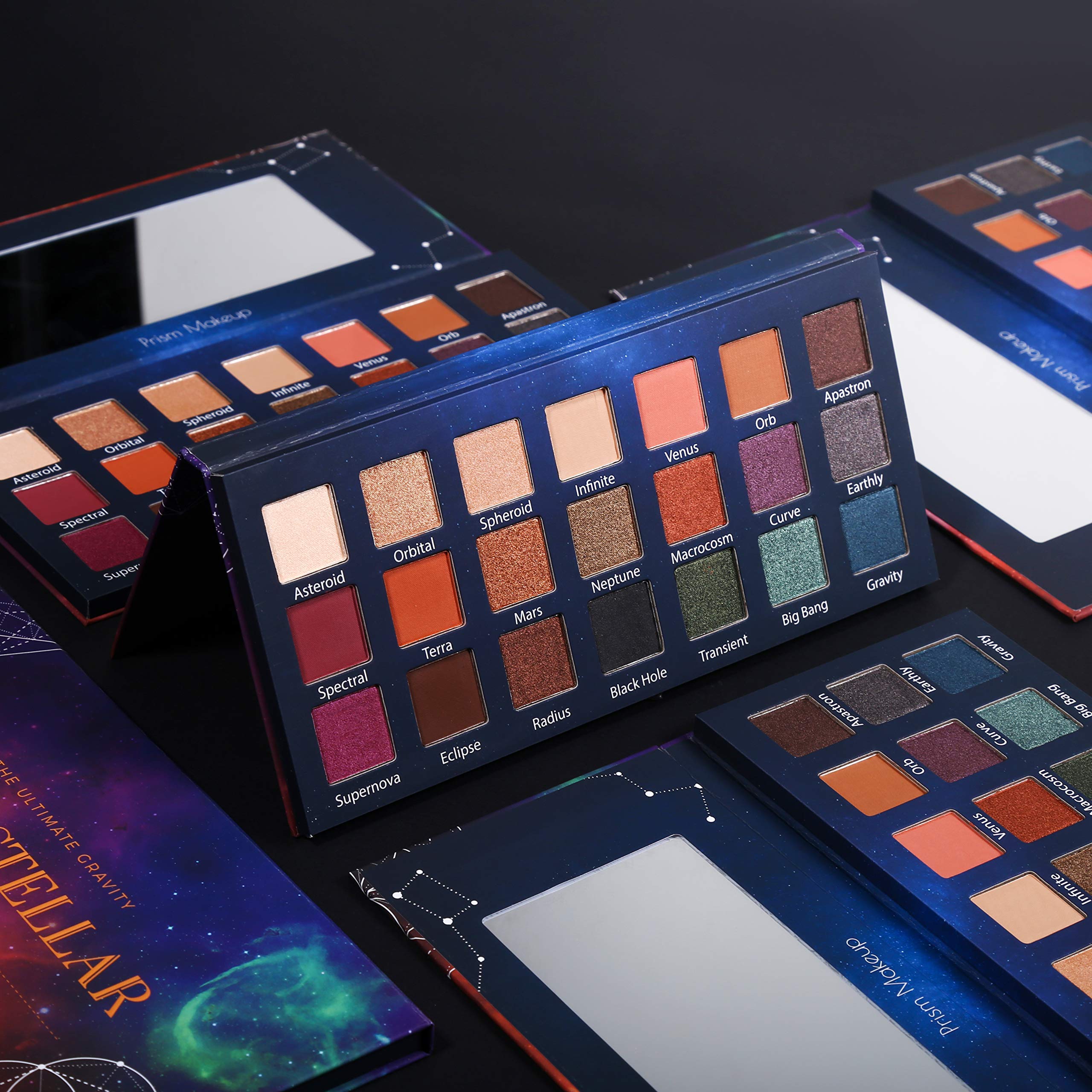 Prism Makeup 21 Colors Pigmented Eyeshadow Palette 6 Matte + 15 Shimmer Blendable Long Lasting Eye Shadow Palette Natural Colors Neutral Pigment Shadow Shimmers Make Up Cosmetics