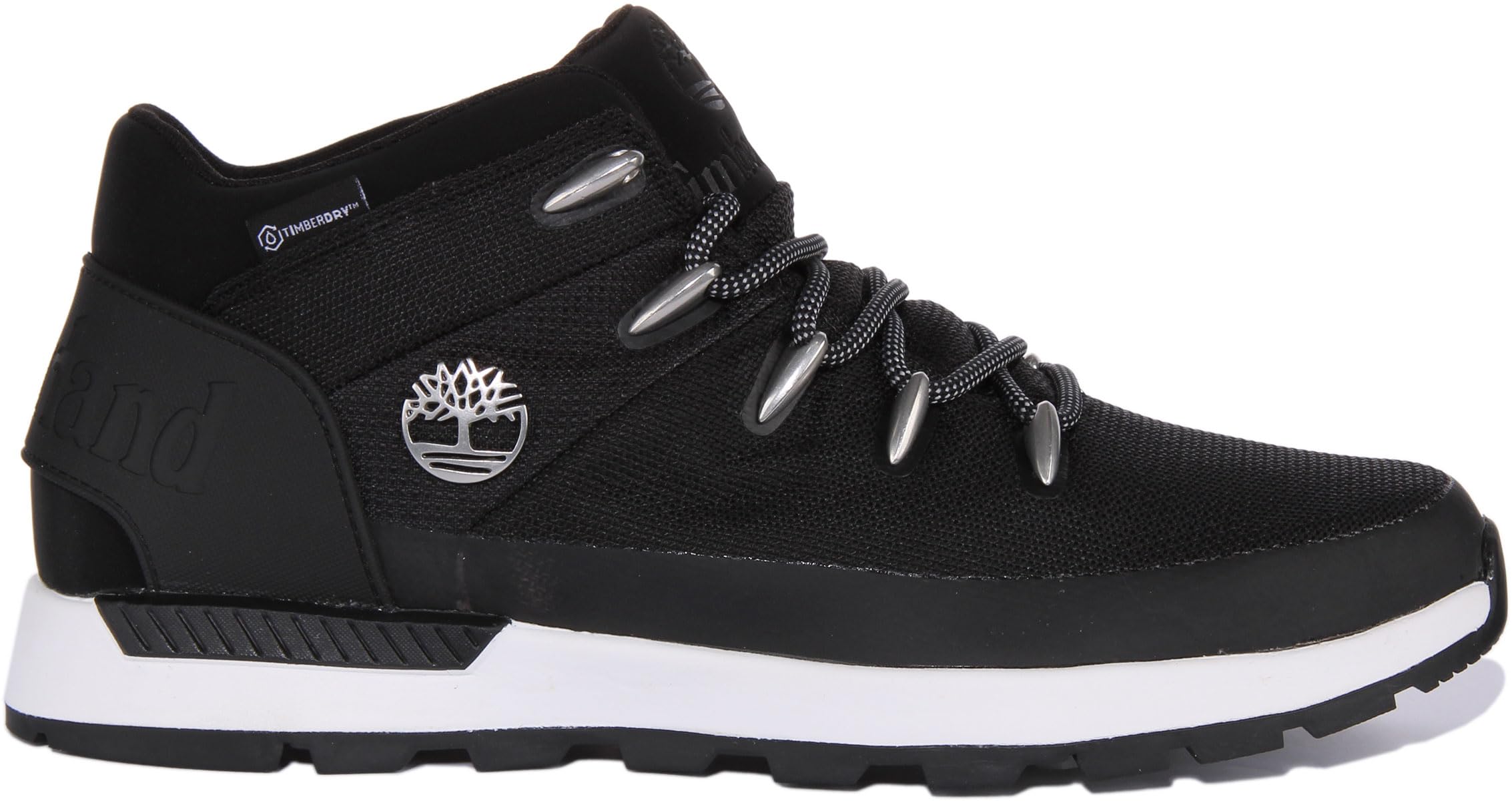Timberland Men's Sprint Trekker Waterproof mid Boots, Black, 10.5 US