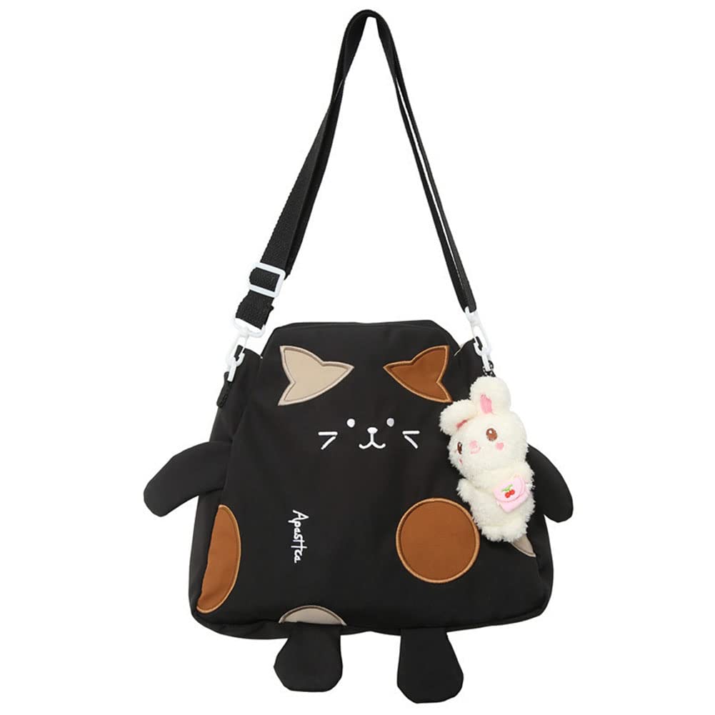 Women's Crossbody Tote Bag Cute Cat Shape Satchel Bag Shoulder Bag Satchel Bag Hobo Bag