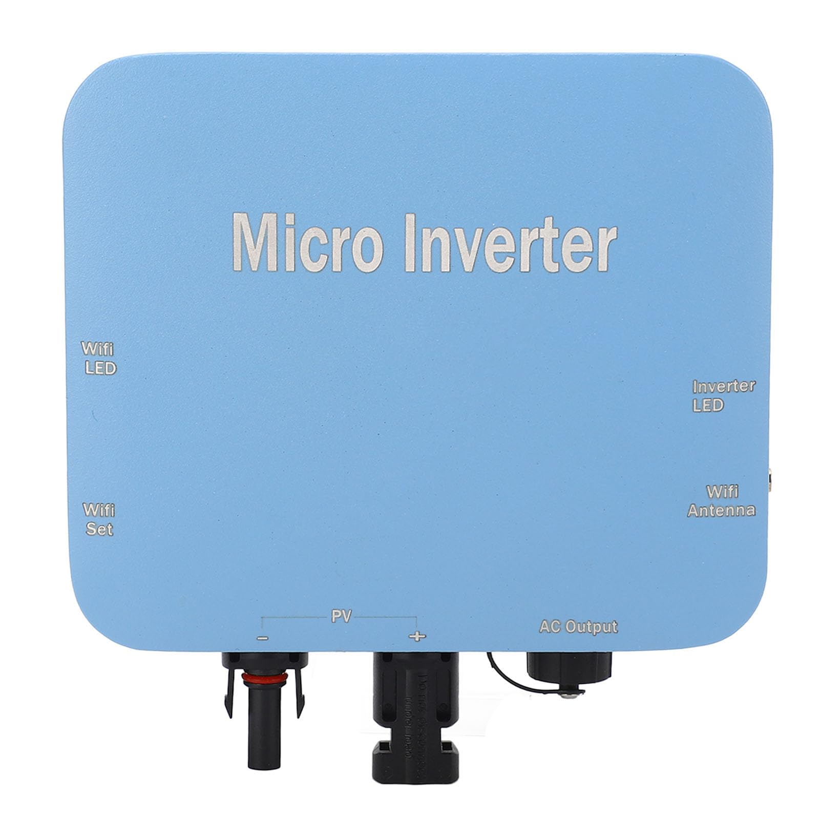 Solar Micro Inverter, 120V 230V WiFi Solar Grid Tie Inverter IP65 Waterproof, MPPT Pure Sine Waving Inverter Input 20V-60V Output 80V-280V, Automatic Recognition (300W)