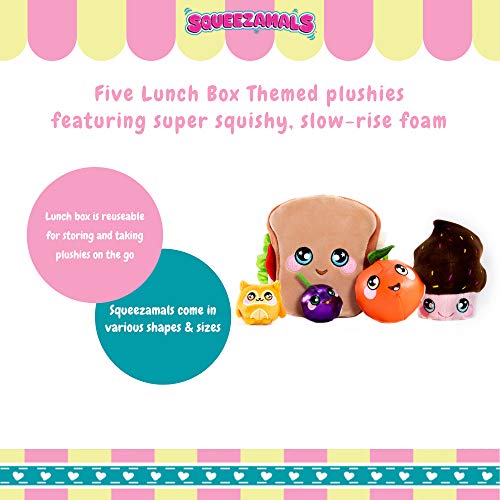 Squeezamals SQ01083, Picnic Pack, 5 Pc