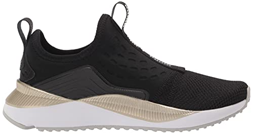 PUMA Pacer Future Slip-On Women's Sneaker 7.5 B(M) US Black-Gold