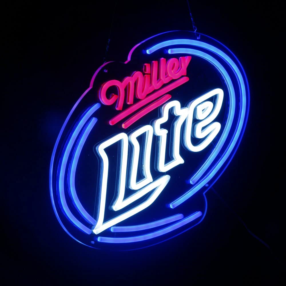 X Reed Neon Sign LED Light Personalized Lights for Wall Decor Bar Pub Beer Party Garage Room Decoration 20In Width, Blue