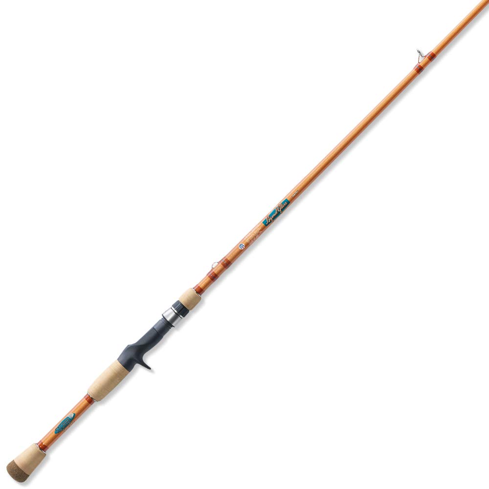 St. Croix Rods Legend Glass Casting Rod Heavy/Moderate Honey Pearl, 7'2"