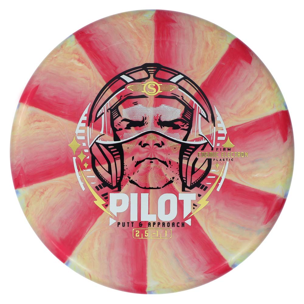 Streamline Discs Cosmic Electron Pilot (Soft) Disc Golf Putter (170-175g / Colors May Vary)