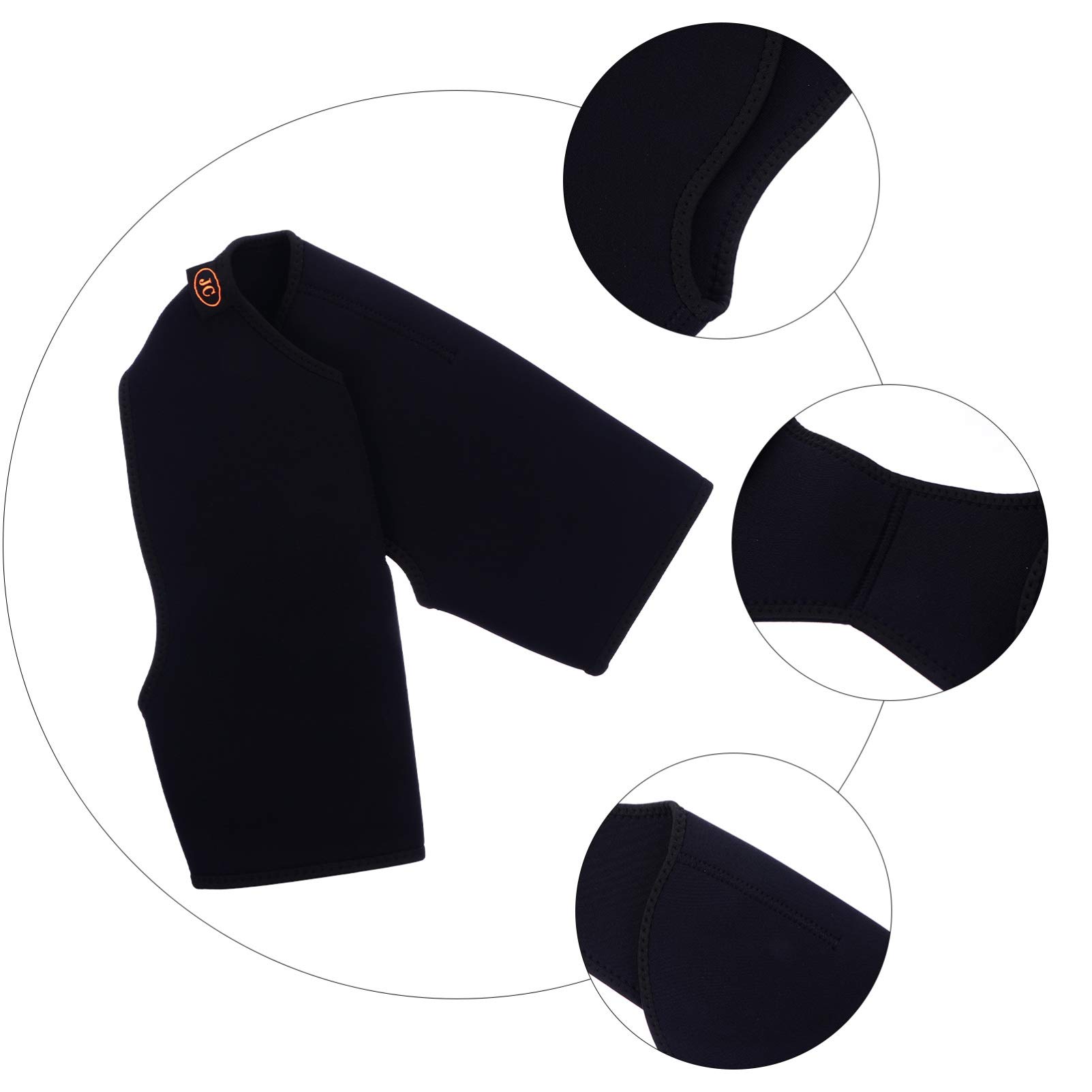 Warm Shoulder Strap Gym Sports Shoulder Support Shoulder Protection Brace Shoulder Splint Shoulder Compression Sleeve Shoulder Support Wrap Shoulders Fabric Fitness Shoulder