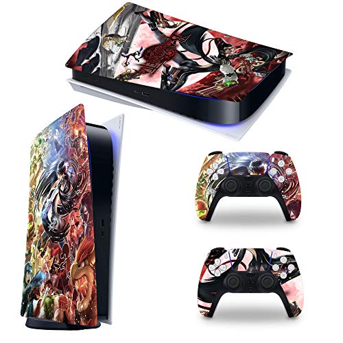 Warrios Japan - PS5 Skin Console - PS5 Controller Skin Cover Vinyl Decal Protective ( Only fit PlayStation 5 regular)