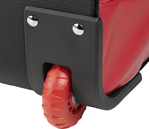 Rawlings | R1502 Wheeled Catcher's Bag | Baseball/Softball | Scarlet