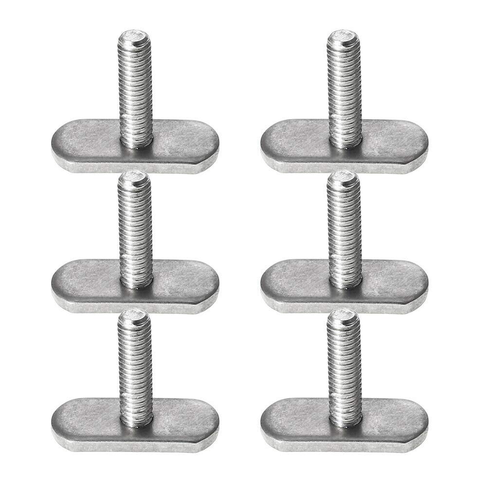 T Slot Bolt Replacement, 1/2 Inch Kayak Screws Track Screws Hardware Gear Mounting MightyBolt for Kayaks Canoes Boats Mini Rails