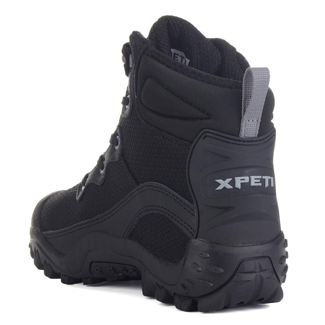 SKENARY Dimo Womens Waterproof Hiking Boots Winter Anti-Slip Warm Walking Ankle Boot Black 6