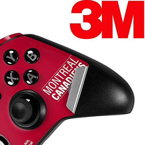 Skinit Decal Gaming Skin Compatible with Xbox One Elite Controller - Officially Licensed NHL Montreal Canadiens Lineup Design