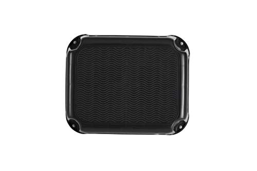 Rubbermaid One-Step Stool, Black, Holds up to 200 Pounds, Ideal for Home, Office, Garage, Durable Step Stool, 12.23"D x 10.02"W x 7.14"H