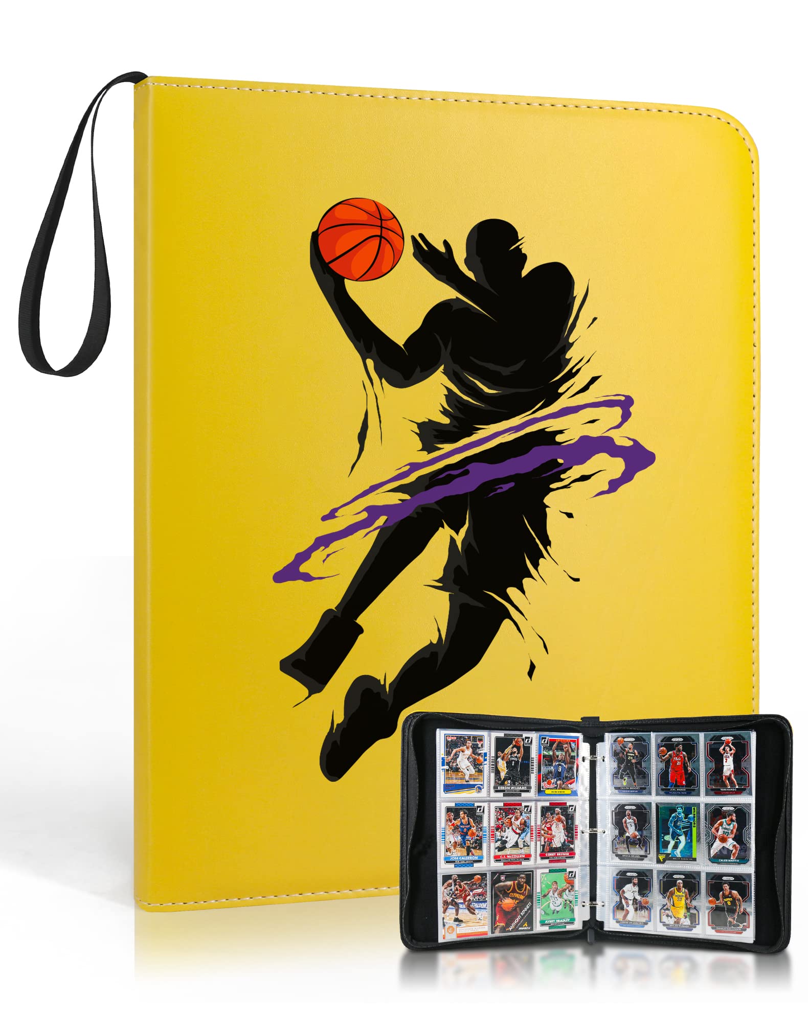 ZLCA Trading Card Binder 9 Pokect Football Card Binder Album (FTB001-1)