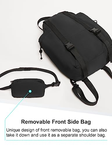 THE GYM PEOPLE Lightweight Mini Backpacks Womens Waterproof Travel Daypack Small Cute Crossbody Sling Bags