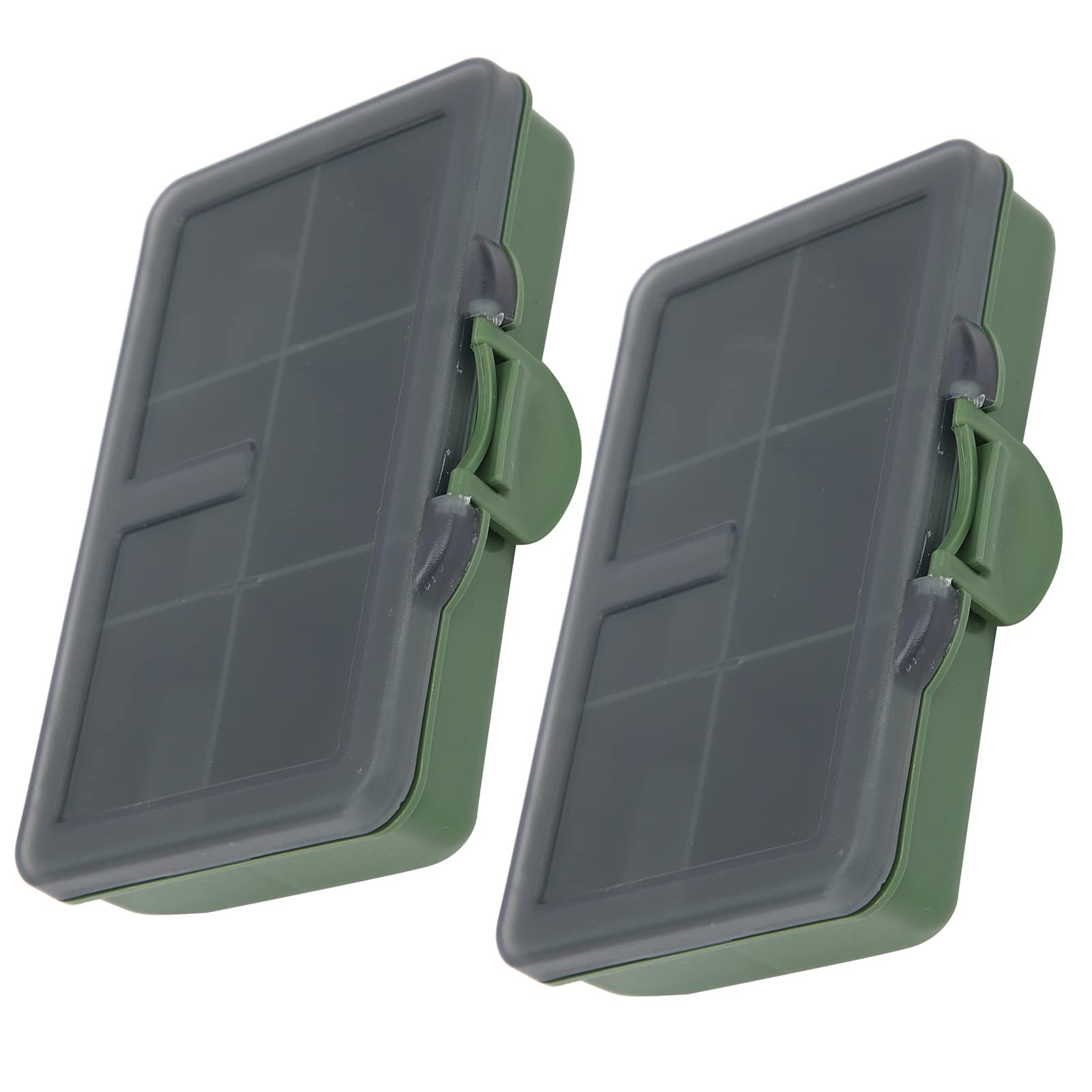 Tackle Storage Box, Mini Storage Box For Fishing Light Weight For Carp Anglers For Organizing Fishing Accessories(6 Cells)