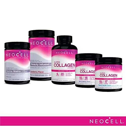 NeoCell Super Collagen Plus Vitamin C, Skin, Hair and Nails Supplement, Includes Antioxidants, Tablet, 120 Count, 1 Bottle