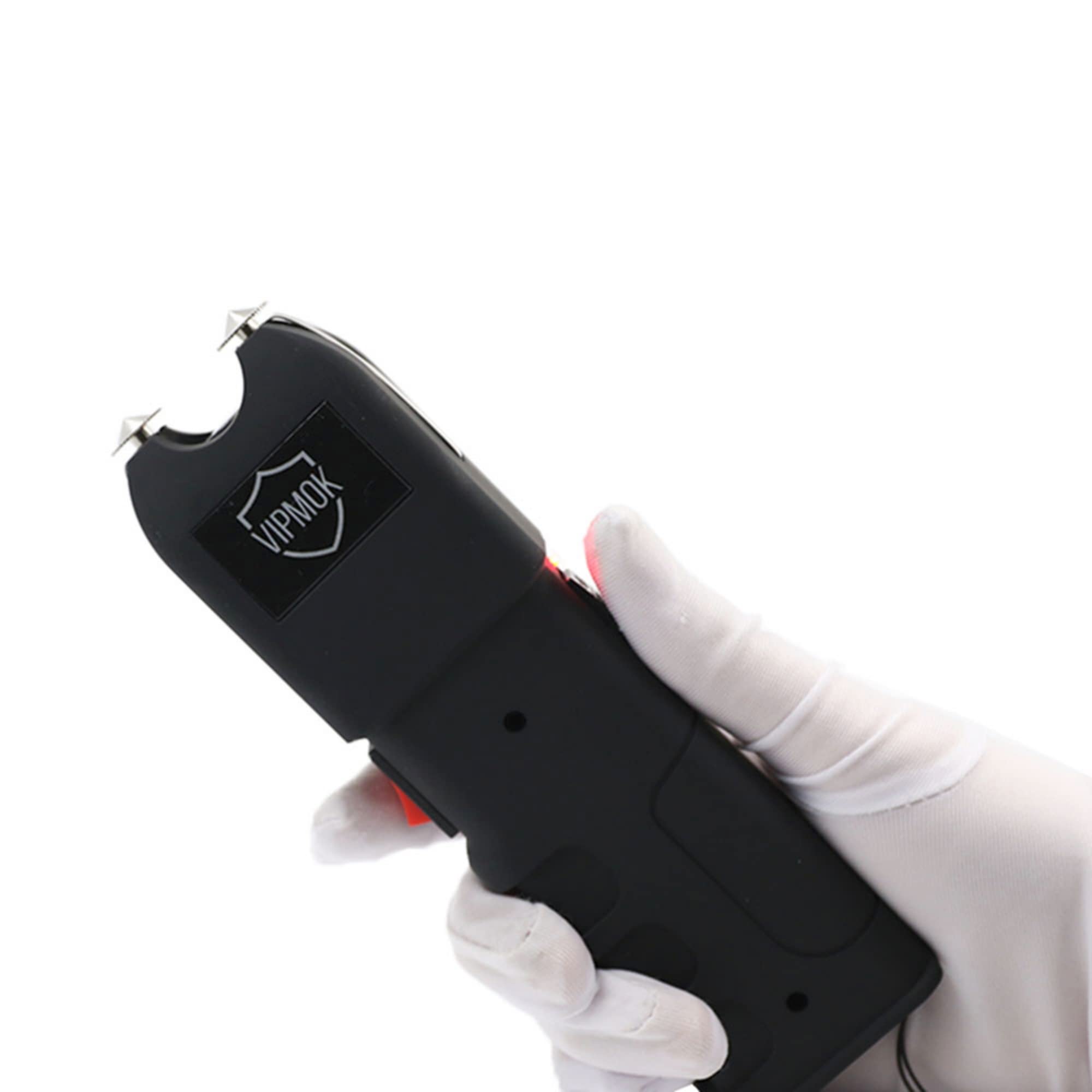 VIPMOK 928 Type Stun Gun Self-Defense Flashlight Electric Shocker (2 Pack)
