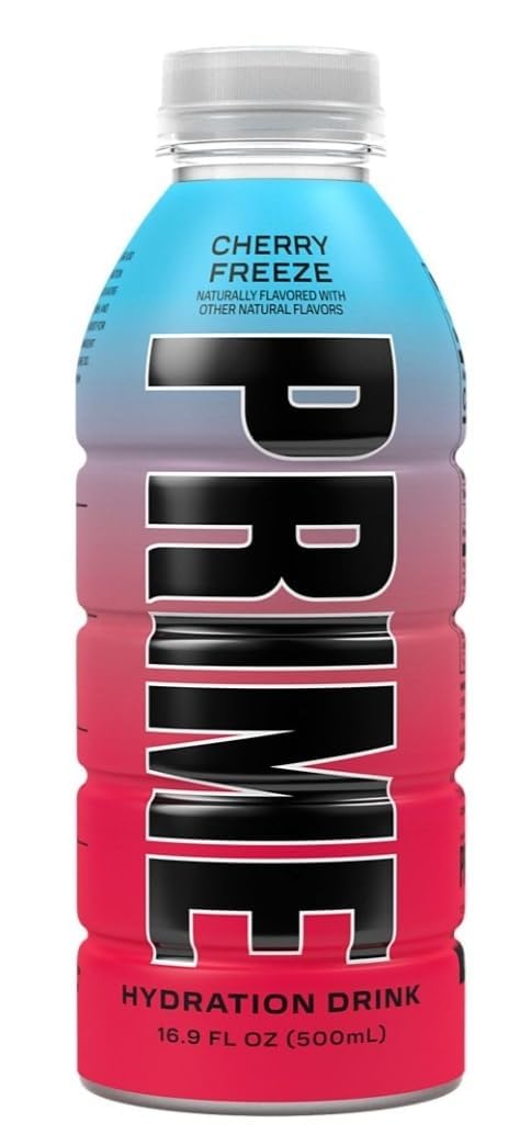 Prime Hydration Sports Drink Variety Pack - Energy Drink, Electrolyte Beverage - Lemon Lime, Tropical Punch, Orange, Grape, Ice Pop, Meta Moon, & Strawberry Watermelon - 16.9 Fl Oz (7 Pack - 7 Flavors)