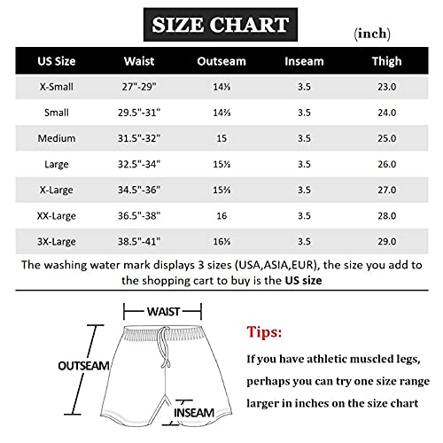 SILKWORLD Men's Swimming Shorts Quick Dry Solid Swimsuit Swim Trunks with Mesh Lining and Zipper Pockets, Dark Grey, Medium