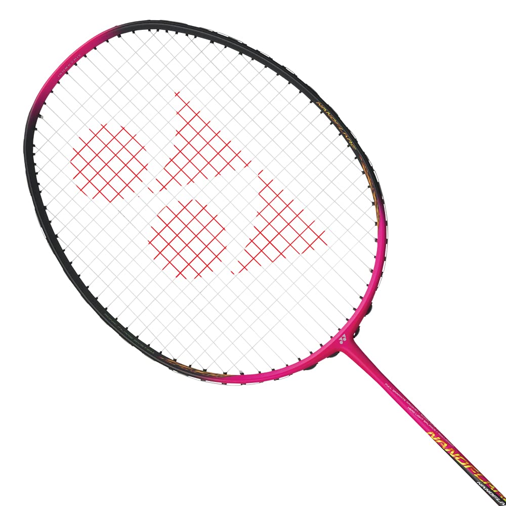 Yonex Nanoflare Feel Badminton Pre-Strung Racket (Magenta)(4UG5)