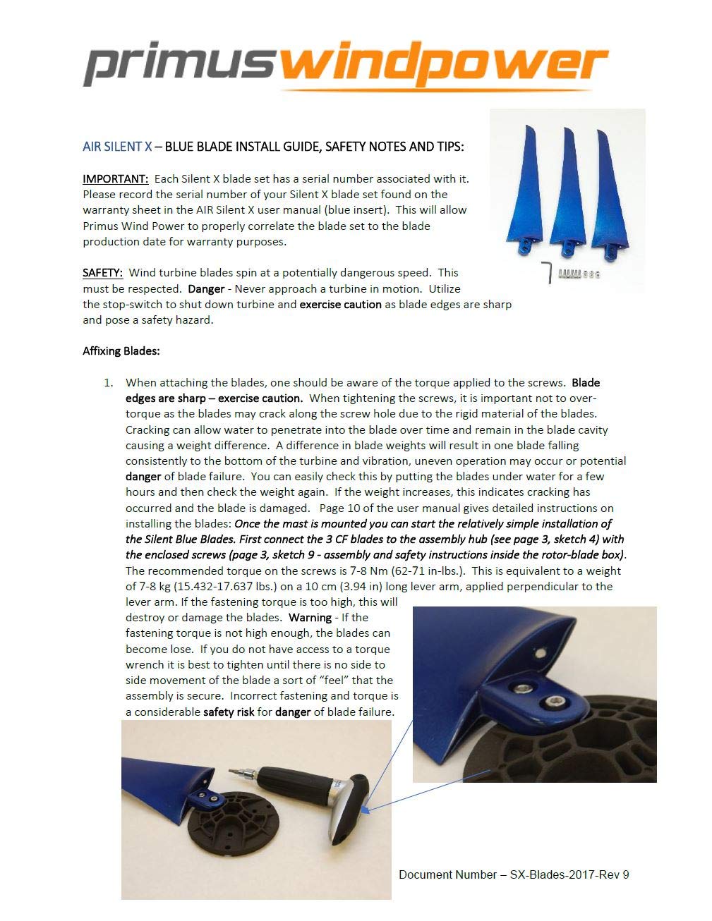 Primus Air Silent X Wind Turbine | Marine Cruising Sailboat Applications