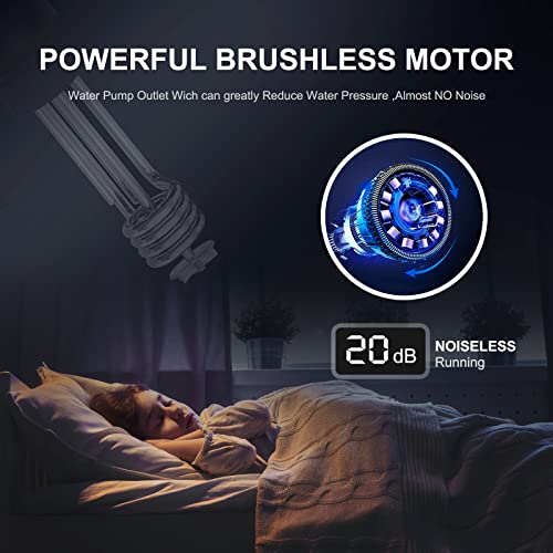Sous Vide Machine, Sous Vide Cooker 1100W, Immersion Circulator Cooker, Stainless Steel with Touch Control, Accurate Temperature, Time Control and Fast heating, Low Noise, IPX7 Waterproof