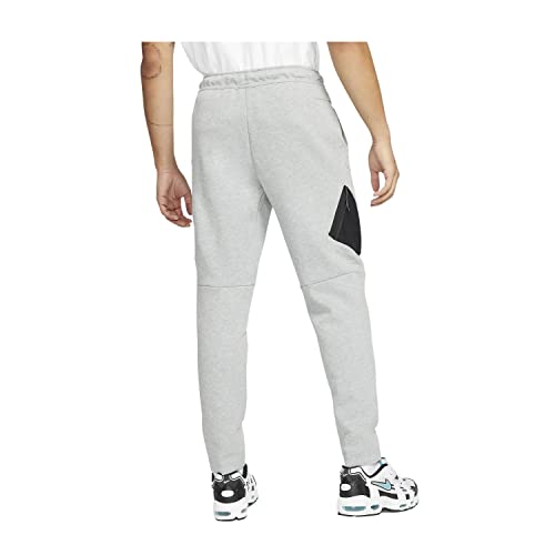 Nike mens Sportswear Tech Fleece Utility Pant, Football Grey/Light Smoke Grey-black, 3X-Large