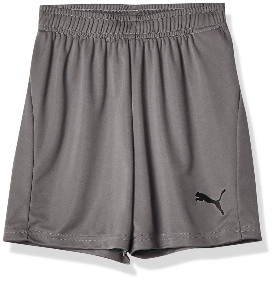 PUMA Unisex Liga Core Shorts Youth, Steel Gray/Black, Medium