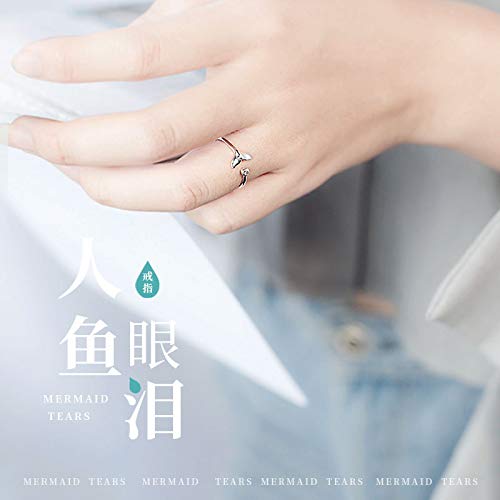 Whale Tail Ring Opening polishing Copper Adjustable Sea Animal Beach Jewelry for Women